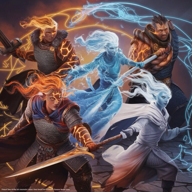 Genasi in DnD 5e: Gli Eredi del Potere Elementale - SaviusDM